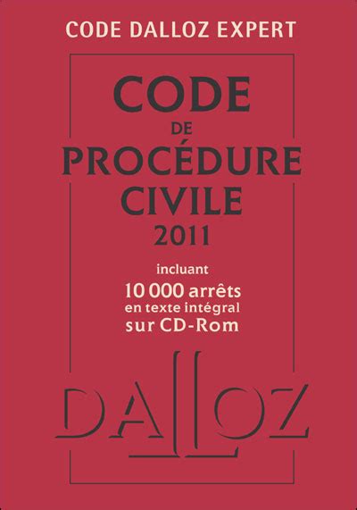 Code De Procédure Civile Livre Cd Rom Collectif Livre Tous Les