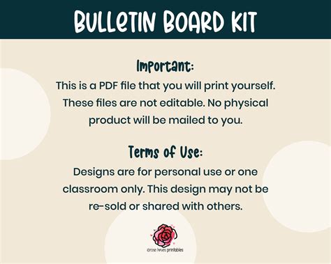 Back To School Bulletin Board Kit Classroom Decor Welcome Etsy