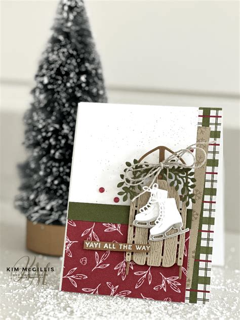 Christmas In July With Sophisticated Sled Kim McGillis