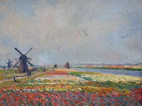 Claude Monet Netherlands Bulb Fields