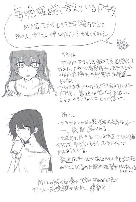 名刀茄子 on Twitter 最近pきたのことばかり考えているよ