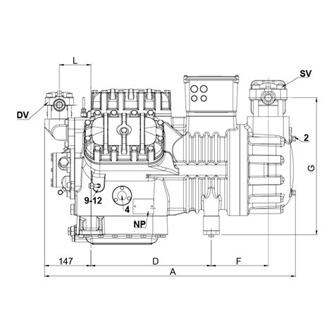 Reciprocating compressor Z40-154Y - Elektronika S.A.