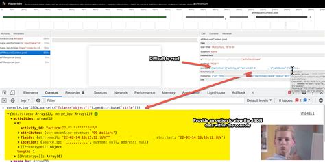Feature Provide An Option To View The JsonData Parameters And The