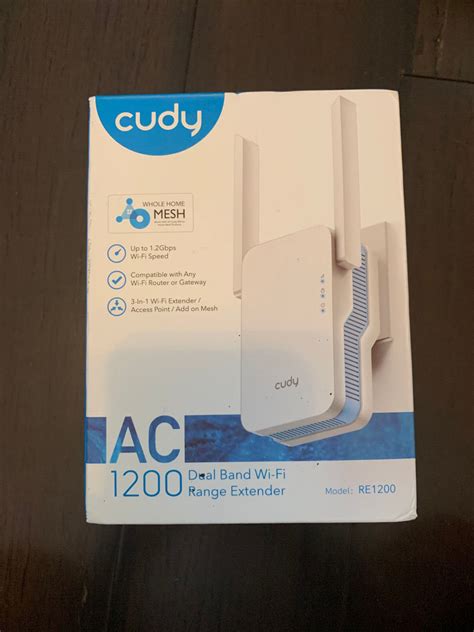 Cudy Ax Mesh Wifi Extender Internet Booster Wifi Range Off
