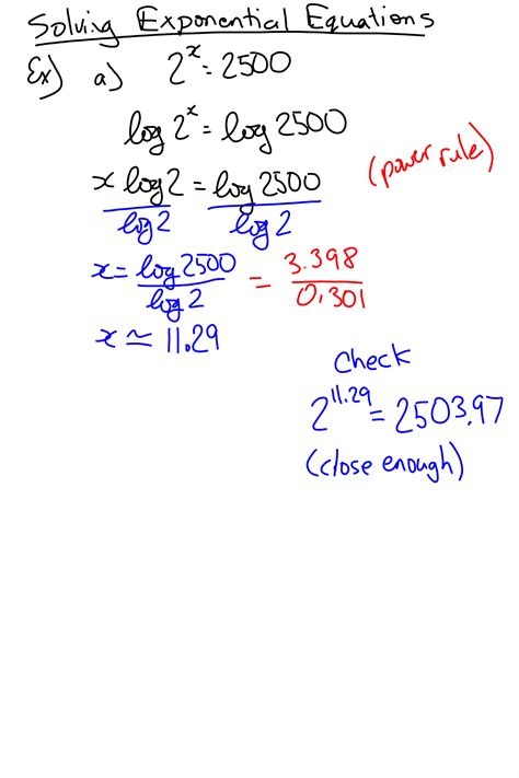 8 4 Logarithmic And Exponential Equations Pdf