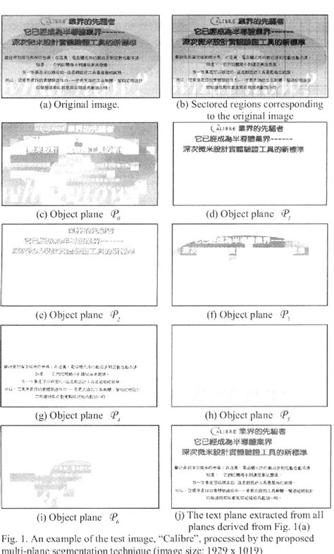 Figure 1 From Text Extraction From Complex Document Images Using The Multi Plane Segmentation