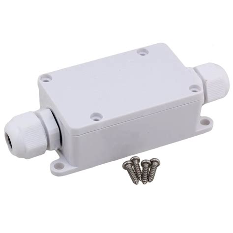 Plastic White Outdoor Waterproof Ip65 2 Way Cable Wire Connector