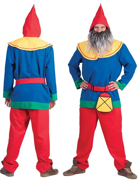 Kostüm Gartenzwerg Zwerg Wicht Damen Herren Märchen Fasching Karneval