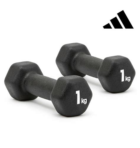 아디다스피트니스 육각 아령 1kg 세트 홈트 홈트레이닝 근력 운동 기구 용품 상체 Ml354917 티몬