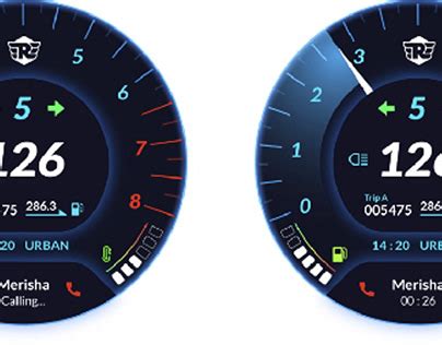 Speedometer Ui Design Projects Photos Videos Logos Illustrations And Branding Behance