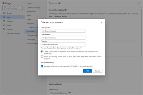 Sync Email To Outlook Eastleigh SEO Web Design