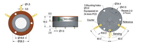 3 Series NO 2000CT Sensor HCN Sensor Hydrogen Cyanide Gas Sensor HCL Sensor Hydrogen Chloride