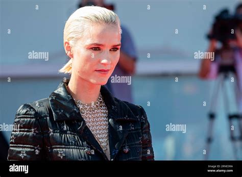 Venice Italy 1st September 2023 Amanda Collin Arrives At The Bastarden Promise Land