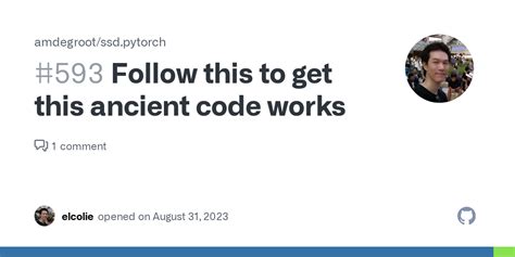 Follow This To Get This Ancient Code Works Issue 593 Amdegroot Ssd