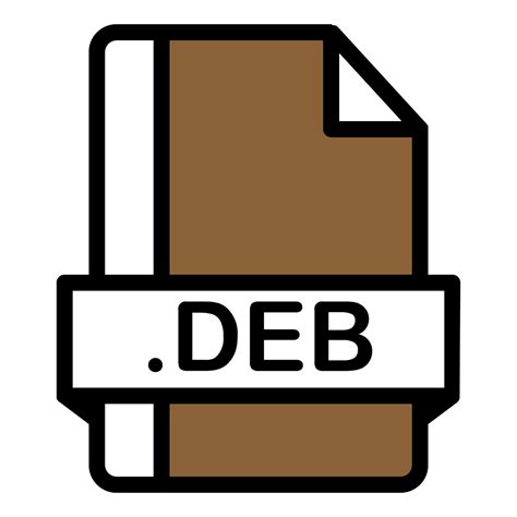 Deb File Format Extension Document Icon Download On Iconfinder