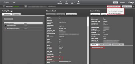 Aufzeichnen Von Sitzungen XenApp And XenDesktop 7 15 LTSR