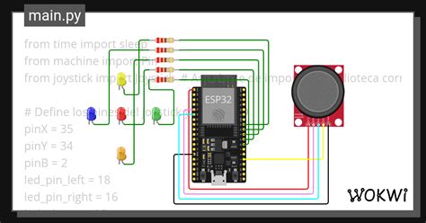 Joystick Wokwi ESP STM Arduino Simulator