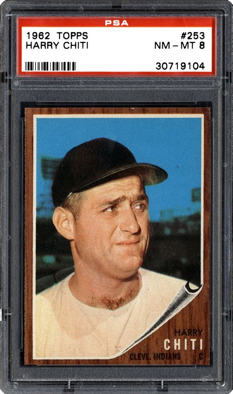 1962 Topps Harry Chiti Psa Cardfacts™