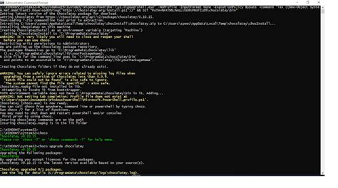 Windows Install Chocolatey Eadads
