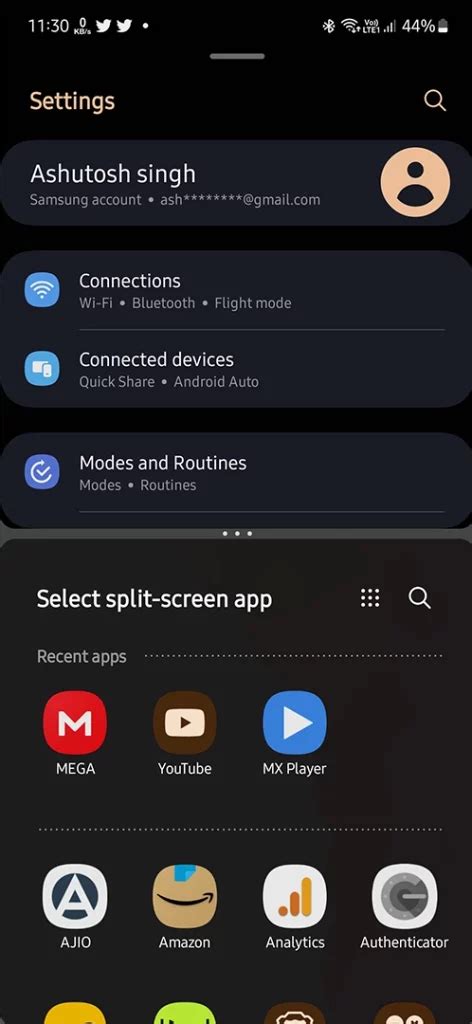 如何在 android 13 上启用分屏以实现多任务处理