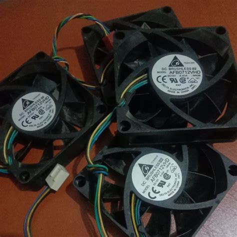 Jual Kipas DC 12V High Speed 7cm 7x7 Cm Delta AVC Sunon NMB MAT