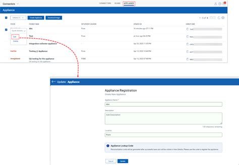 Configure Appliances