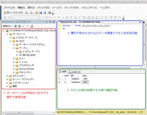 T2 Wonderland 『sql Server Management Studio』を使ってみますたヾﾟωﾟﾉ゛