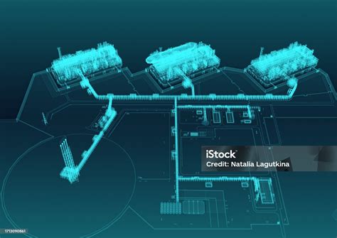 Lng 플랜트 계획 3d 렌더링 0명에 대한 스톡 사진 및 기타 이미지 0명 가솔린 개념 Istock