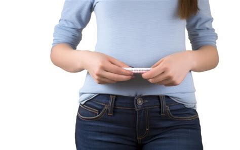 Premium Ai Image Woman Holding Pregnancy Test