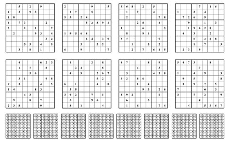 Sudoku Game Set With Answers Simple Vector Design Blank Template 27791738 Vector Art At Vecteezy