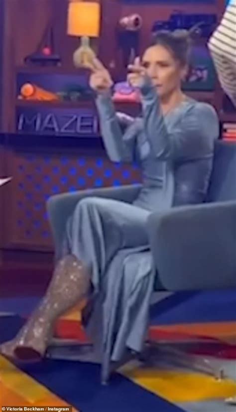 Victoria Beckham Dances To Spice Girls In Backstage Clip From Tv Show