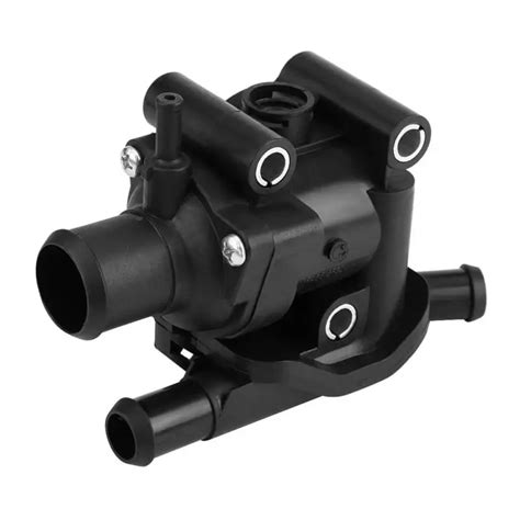 YS4Z 8592 BD Car Engine Coolant Thermostat Water Outlet Housing For ...