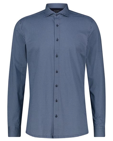 Herren Hemd Super Slim Fit Langarm