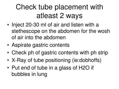 Ppt Nasogastric Tubes Lab I Part Ii Powerpoint Presentation Free