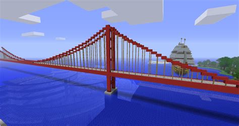 Golden Gate Bridge Minecraft Map