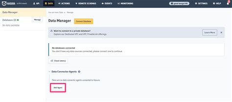 Add A Hasura Graphql Data Connector Agent To Metadata Hasura Graphql Docs