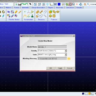 Unit System Setting Window Download Scientific Diagram