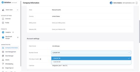 Set Default Number Format