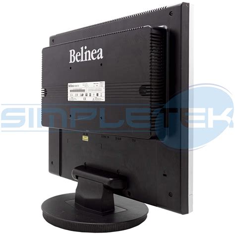 BELINEA 1930 S1 SCHERMO MONITOR LCD DISPLAY 19 4 3 5 4 VGA VESA DVI DVR CASSA