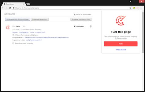 Xss Radar Una Extencion Para Descubrir Vulnerabilidades Xss Redbird