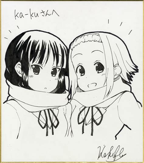 Akiyama Mio And Tainaka Ritsu K On Drawn By Kakifly Danbooru