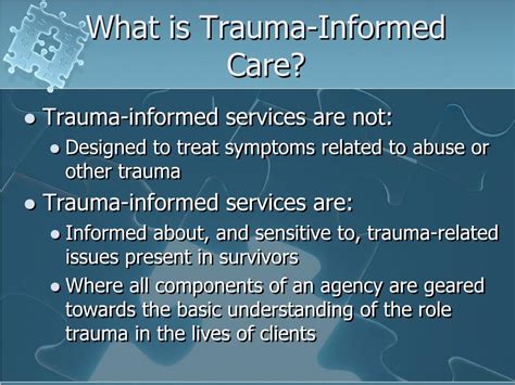 Trauma Informed System Of Care