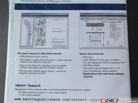 ECS News VW B5 Passat 1 8T Bentley Service Manuals