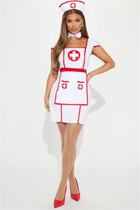 Hospital Heartbreaker Costume White Fashion Nova