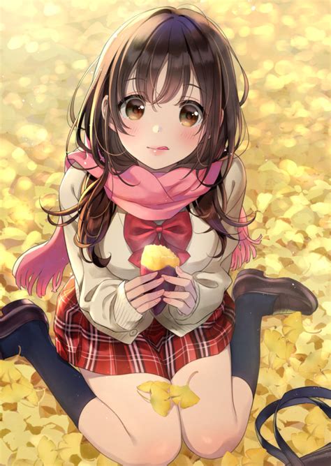 Brown Haired Anime Girl Tumblr