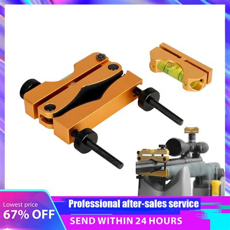 Tactical Angle Level Fixture Reticle Leveling Calibrator Crosshair