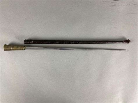 Vintage Riding Crop Dagger Matthew Bullock Auctioneers