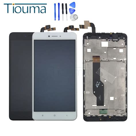 For Global Version Xiaomi Redmi Note X LCD Display Touch Screen Assembly With Frame