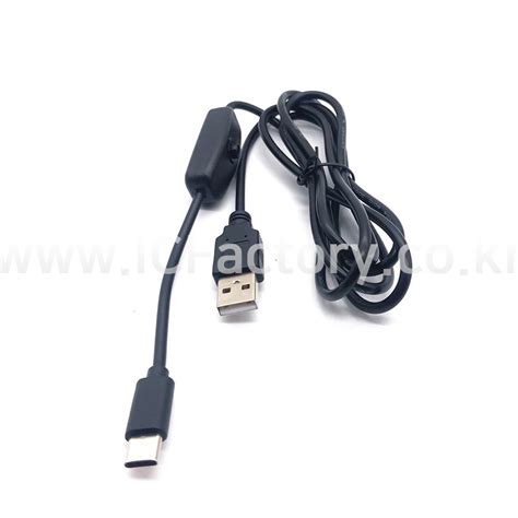 라즈베리파이4b용 C타입usb Onoff 전원 스위치 케이블 15m Icf0748 아이씨팩토리
