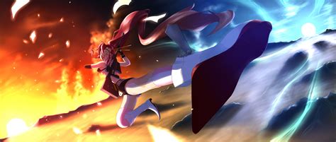 Gun Long Hair Red Hair Tengen Toppa Gurren Lagann Weapon Yoko Littner